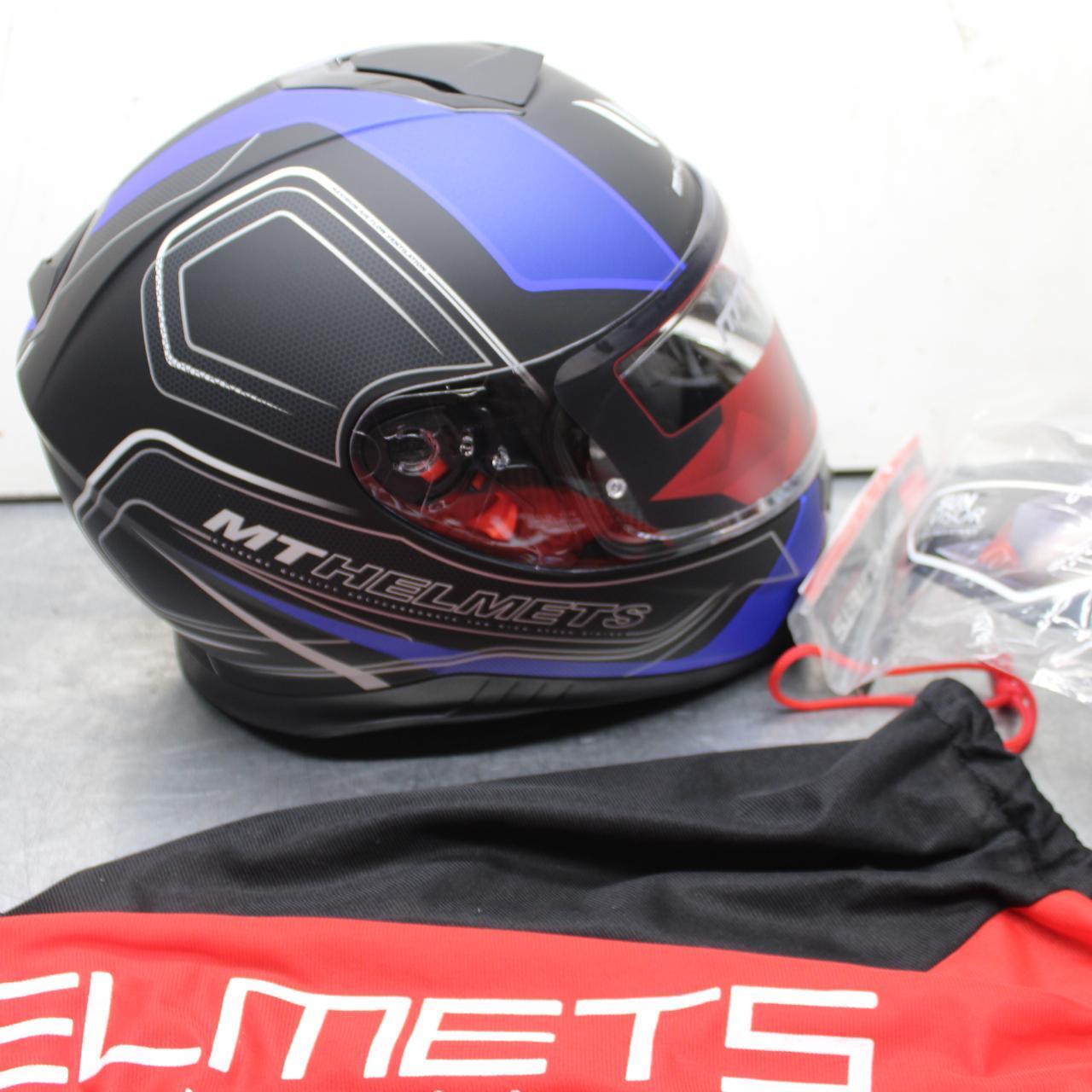 MT HELMETS THUNDER 3SV MOTORCYCLE FULL FACE HELMET XS – Bike Breakers ...