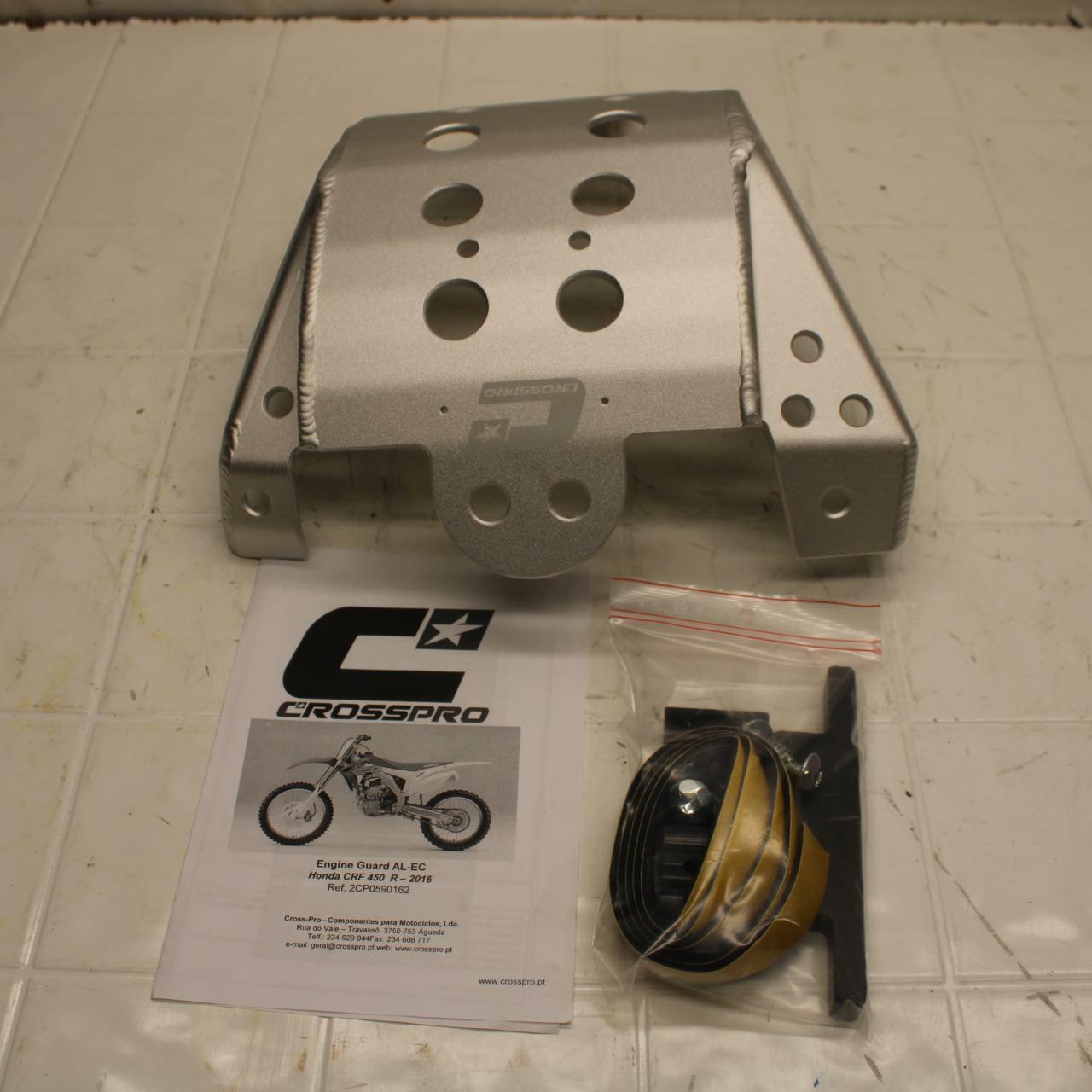 16 HONDA CRF450R CROSSPRO LOWER BOTTOM SKID PLATE GUARD SHIELD – Bike ...