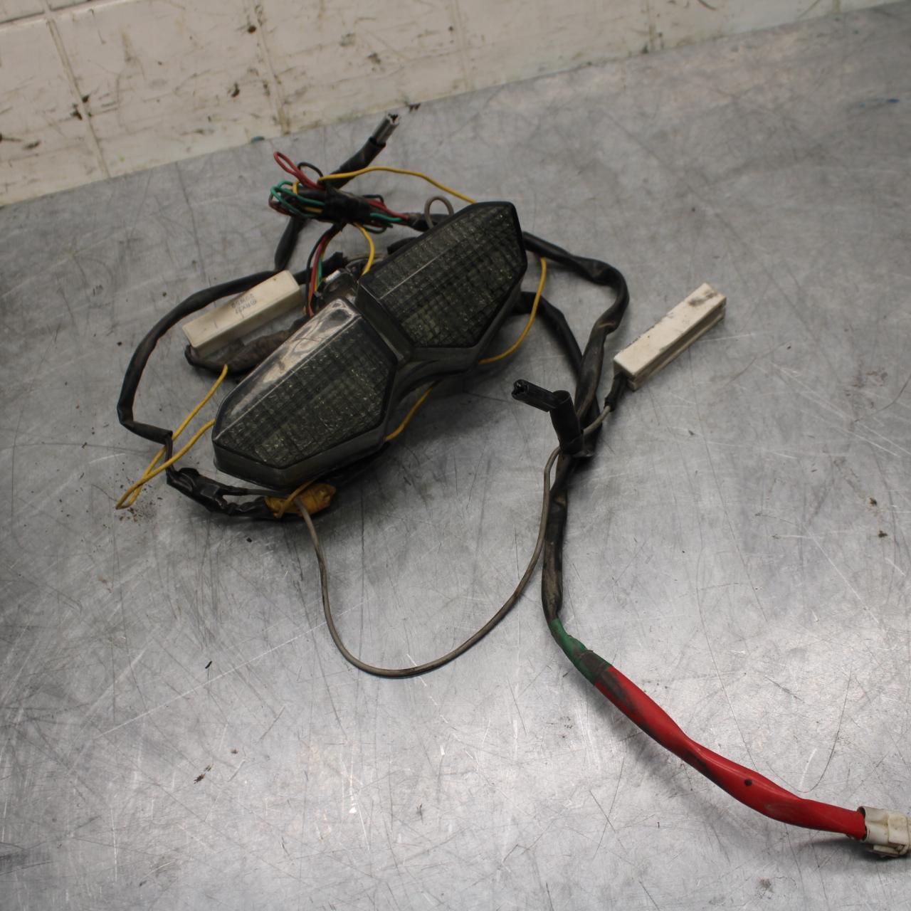 05 YAMAHA YZF R6S AFTERMARKET REAR TAIL TAILLIGHT BACK BRAKE LIGHT BB4 ...
