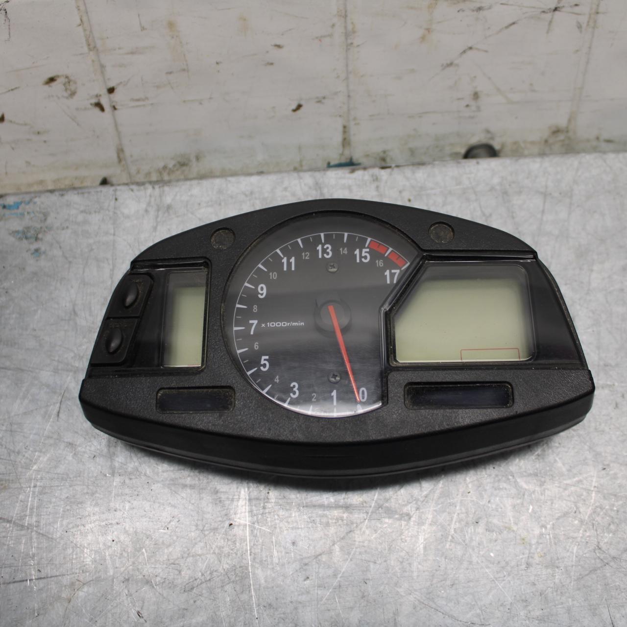 09-12 HONDA CBR600RR SPEEDO GAUGES DISPLAY CLUSTER SPEEDOMETER TACHOME ...